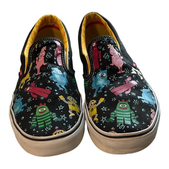 Vans | Shoes | Vans X Yo Gabba Gabba Slip On Sneakers Mens Size 2 ...